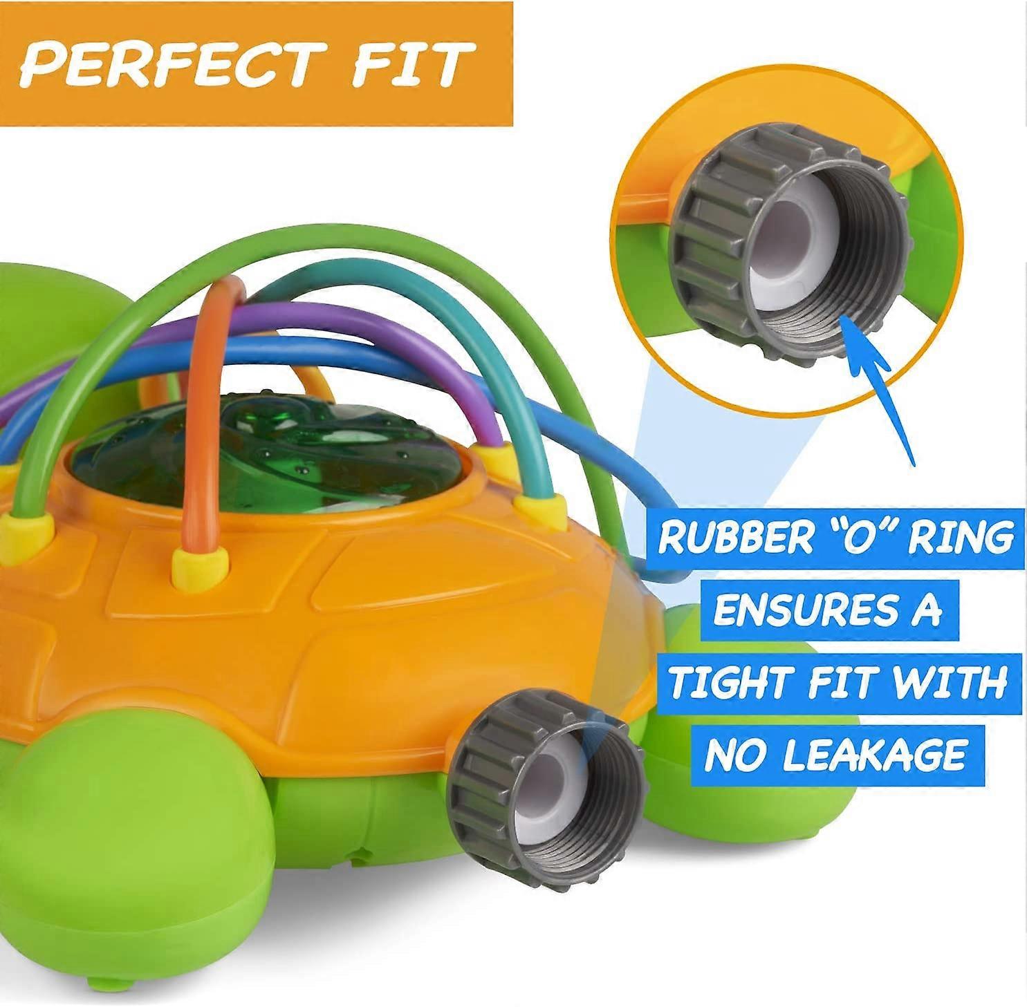 CHUCHIK Outdoor Water Spray Sprinkler for Kids and Toddlers - Backyard ...