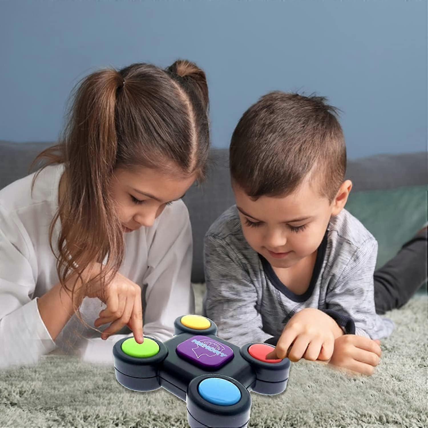 Interactive Memory Game, Mini Educational Toys With Led Light Sound ...