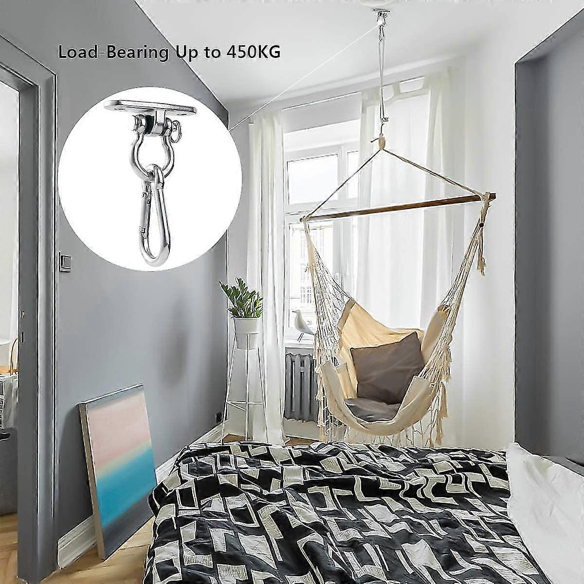 Ceiling Hook, 450kg Capacity Ceiling Wall Mount Hook, Ceiling Mount ...