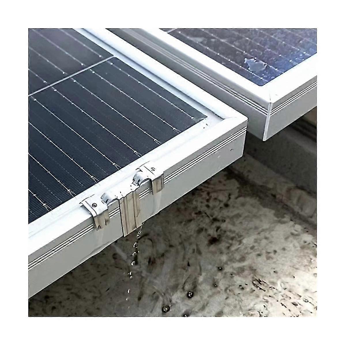 20pcs Photovoltaic Panel Drainage Buckle Surface Plate Solar Panel ...