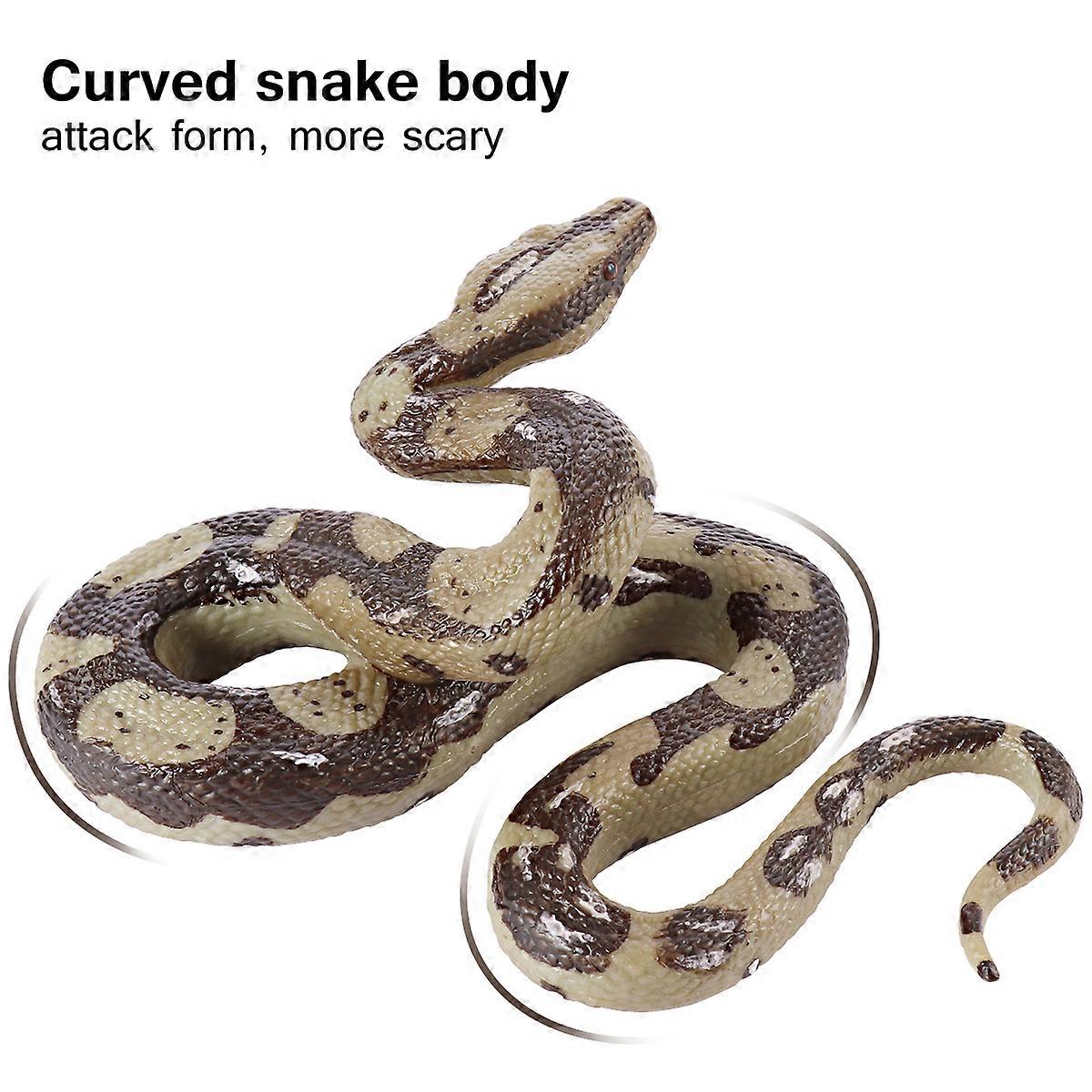 LUOEM High Simulation Python Model Toy Big Realistic Snake Halloween ...