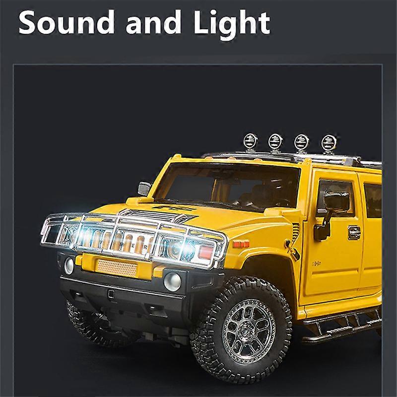 Gaibosi 1/18 HUMMER H2 Highway 61 SUV Alloy Car Model Diecast Metal Off ...