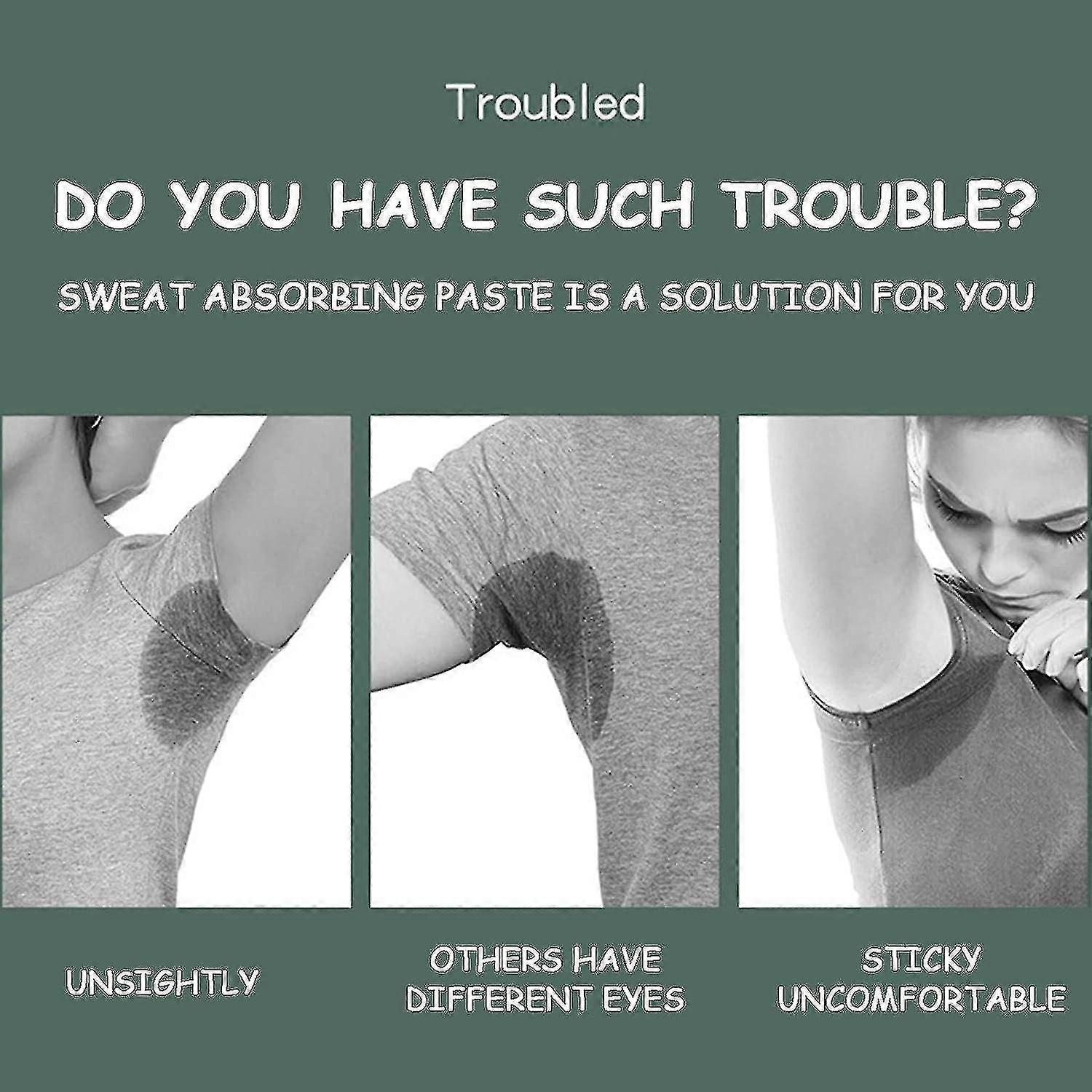 Underarm Sweat-Absorbent Pads - Large Underarm Sweat-Absorbent Pads for ...