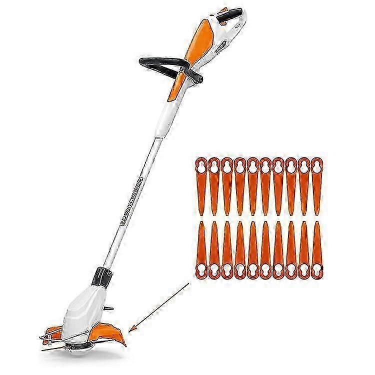 100Pcs for STIHL Polycut 2-2 ABS Cutting Blades Lawn Mower Replacement ...