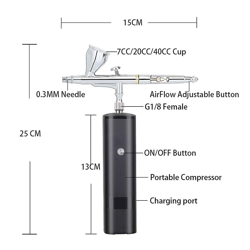 Bästa trådlösa trådlösa professionella Airbrush Foundation Spray Gun ...