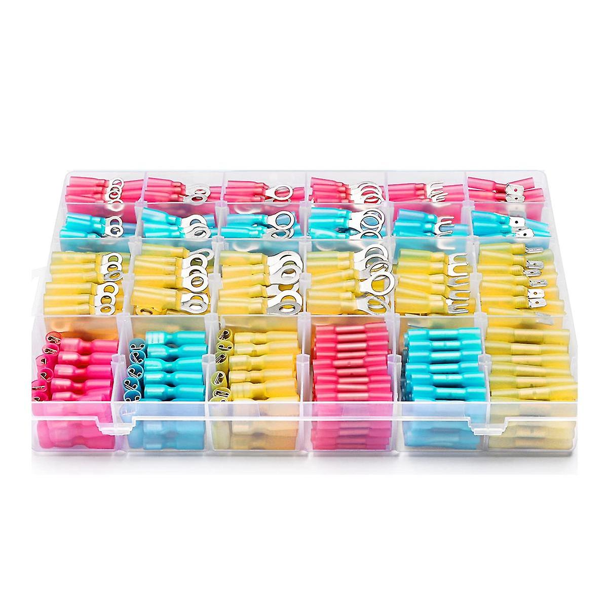 560PC Marine Grade Heat Shrink Wire Connectors-Electrical Connectors ...