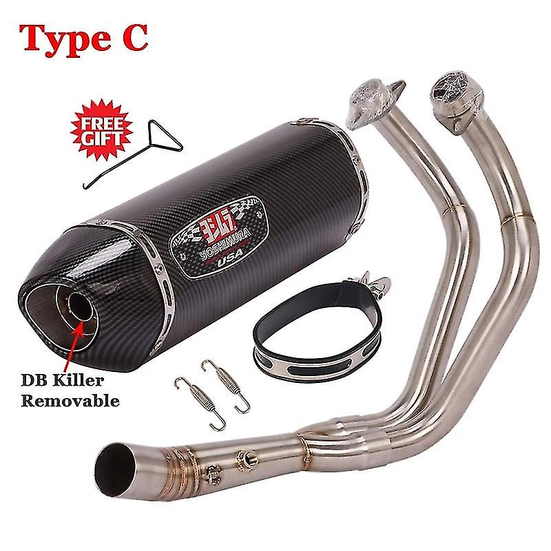 Full SystMotorcycle Exhaust Yoshimura R77 Escape Silencer For Yamaha R7 ...