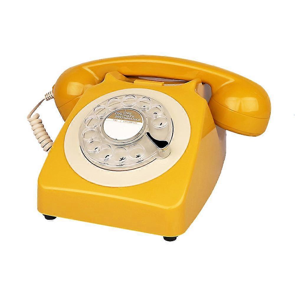 Rotary dial telephone retro old fashioned landline phones classic ...
