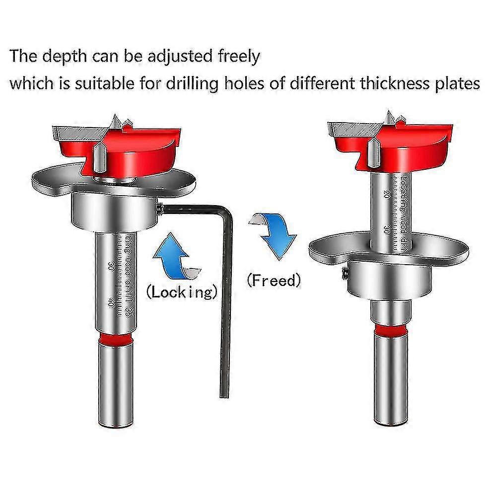 35mm Hinge Jig Drill Guide Sets Door Hinge Drill Hole Cutter Concealed ...