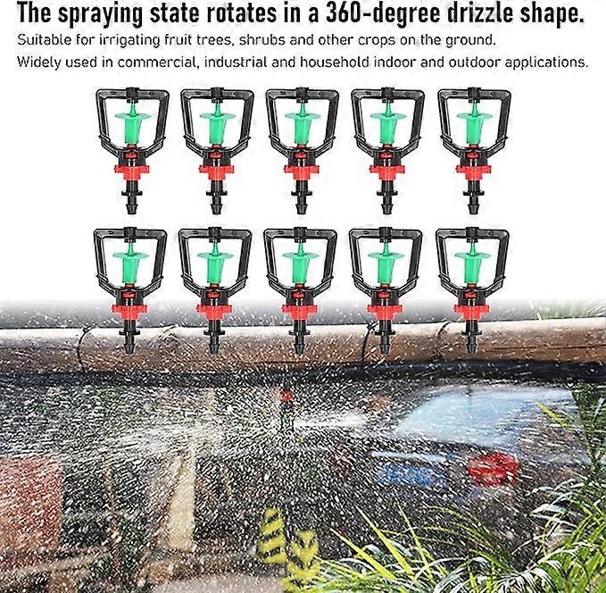 10 Sets G Type Micro Rotating Nozzles for Plant Watering Nozzles ...