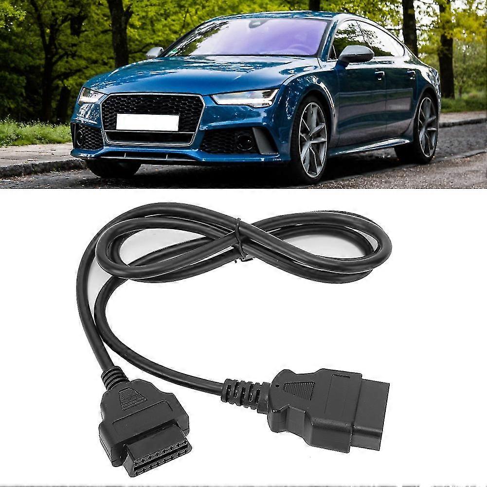 16Pin OBD Extension Cable 1.5m Male to Female Adapter for Car ...