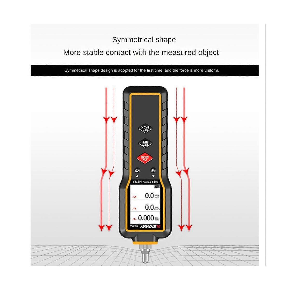 SW65A Digital Vibration Meter High Precision Vibration Detector ...
