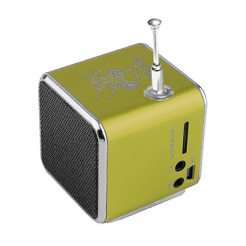 Mini Radio Receiver Td-v26 Digital Portable Speakers Lcd Stereo ...