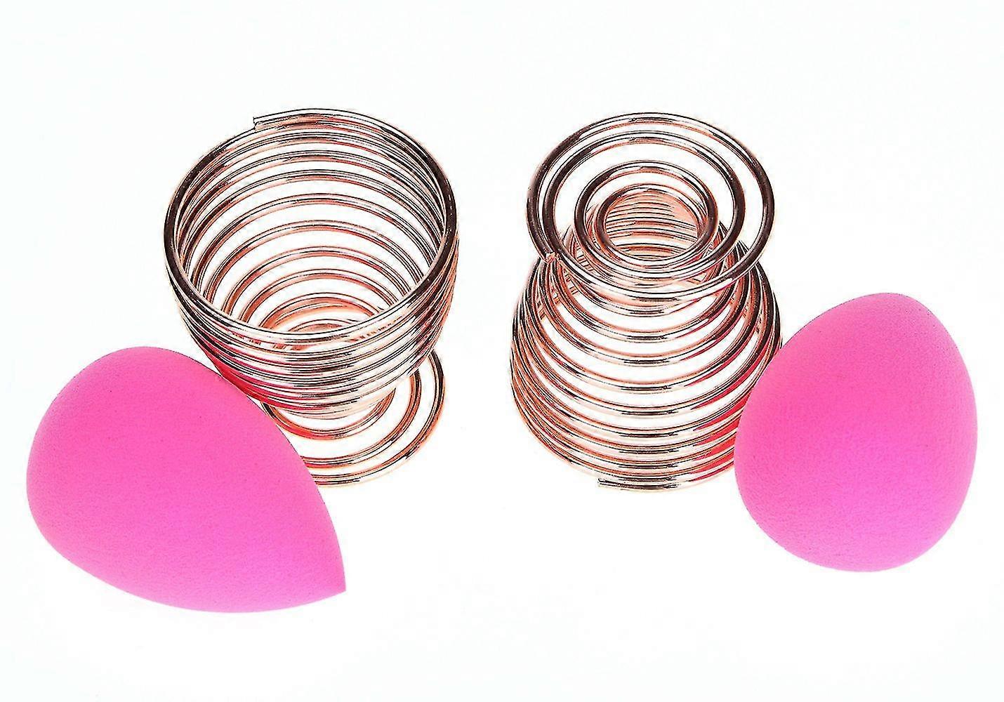 Beauty Sponge Blender Holder,(2 Pack Rose Gold) Makeup Sponge Drying ...