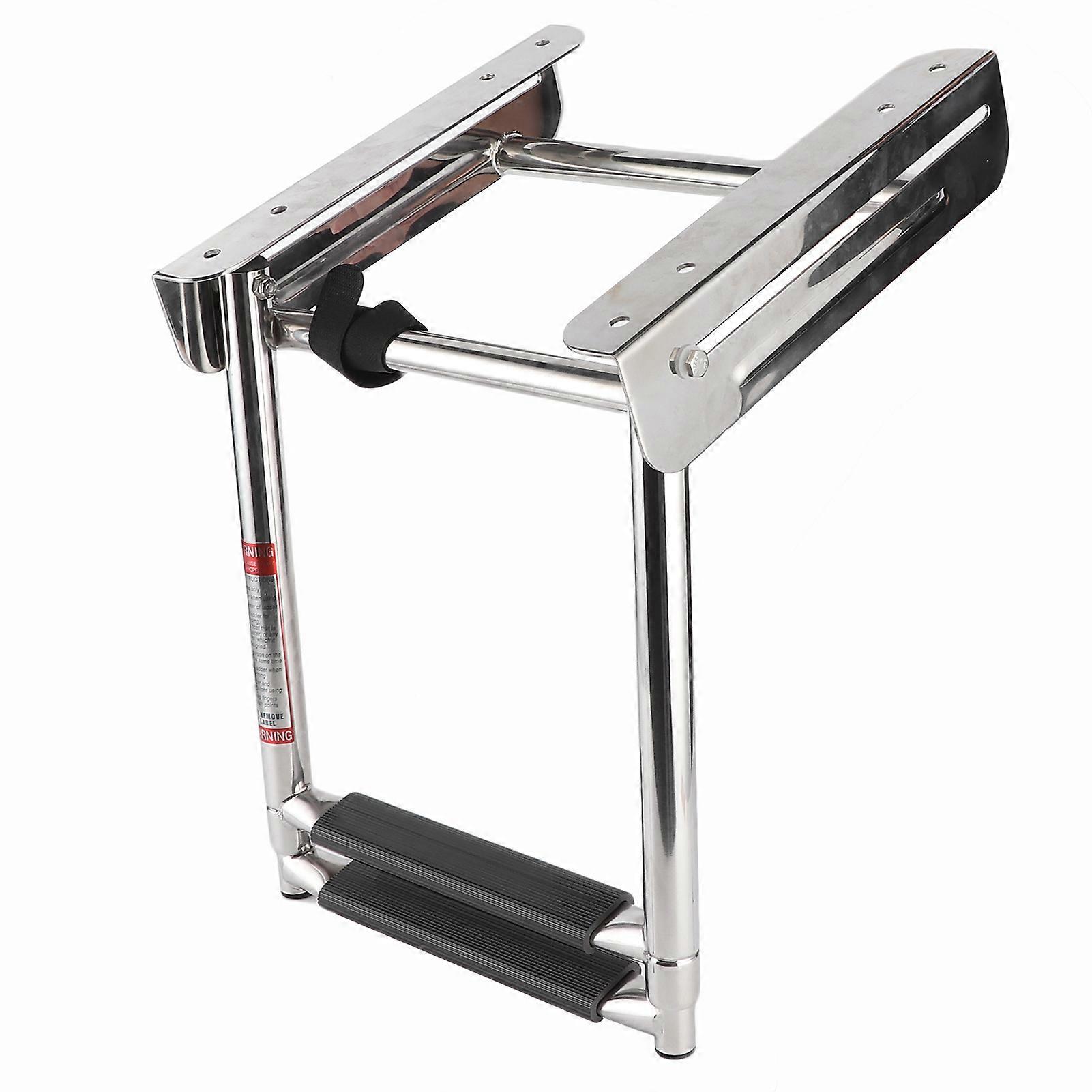 Boat Swim Platform Stainless Steel Telescoping Marine Deck Ladder ...