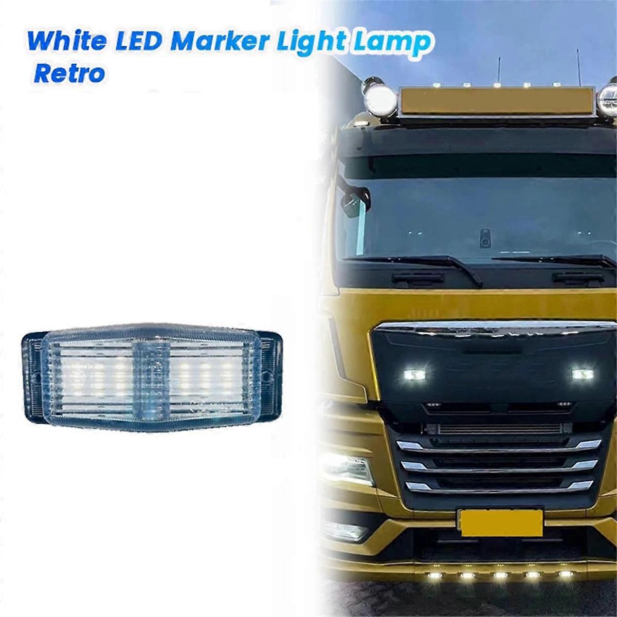 Front Grill Light LED Marker Lamp for Man Truck Lorry Front Double ...