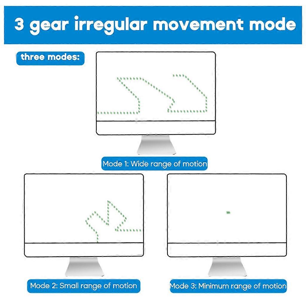 Mouse Jiggler USB Mouse Mover 3 Speeds Mouse Movement Simulator for ...