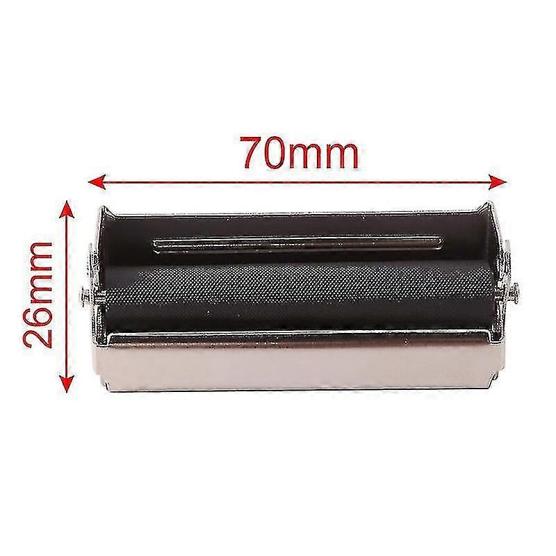 2 Pack Cigarette Rolling Maker 70mm Portable Metal Manual Hand-Rolling ...