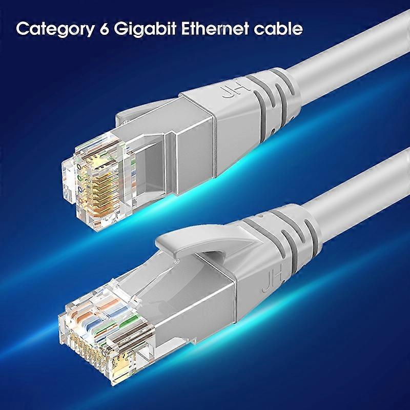 CAT6 Ethernet-kaapeli palonestoaine nopea 1000Mbps RJ45 LAN ...