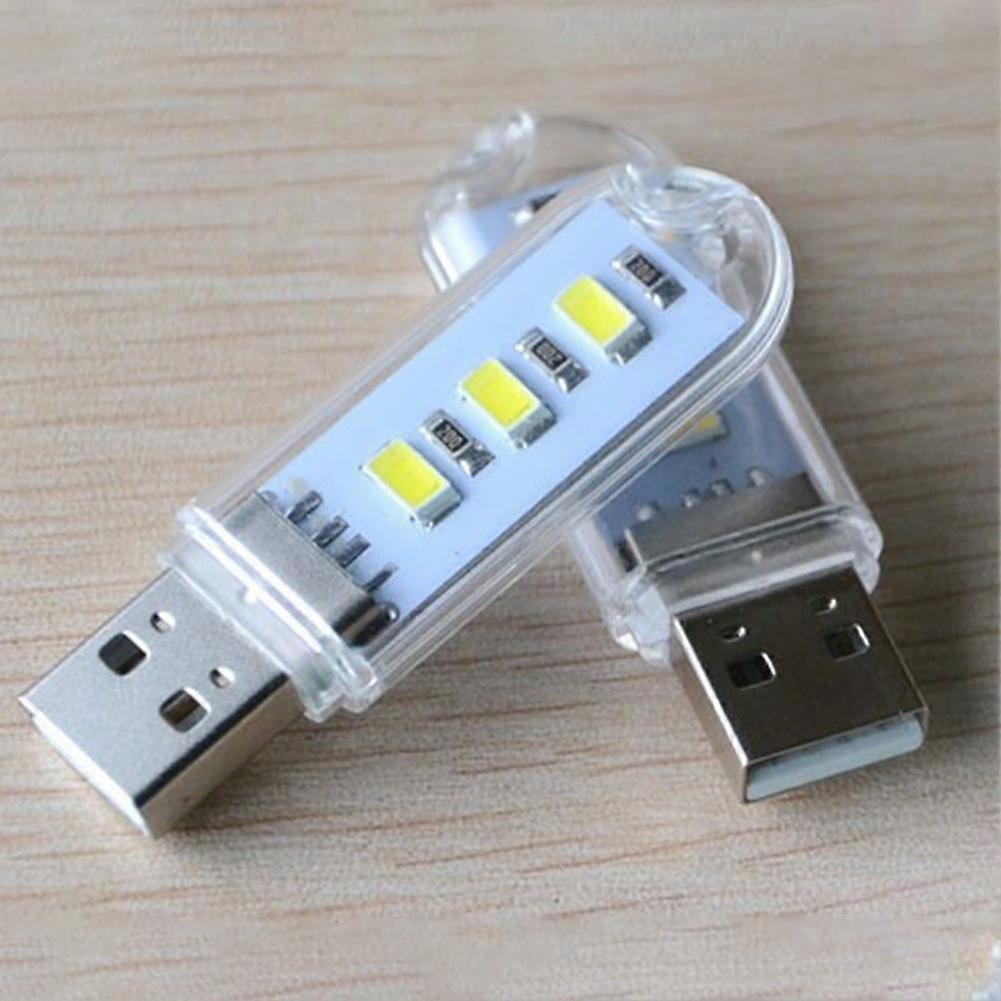 USB LED Night Light, 3 LED 5730 SMD Camping Lamp, Portable Light for Laptops Computer, USB ...
