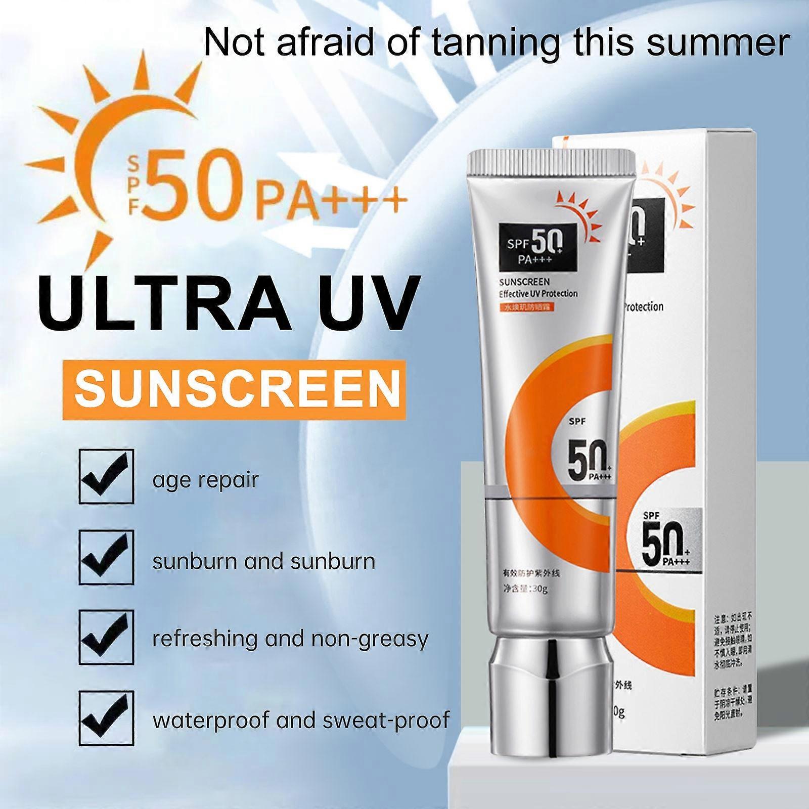 SPF50+ Sunscreen Spray Isolation Protection Water And Sweat Hydrating ...
