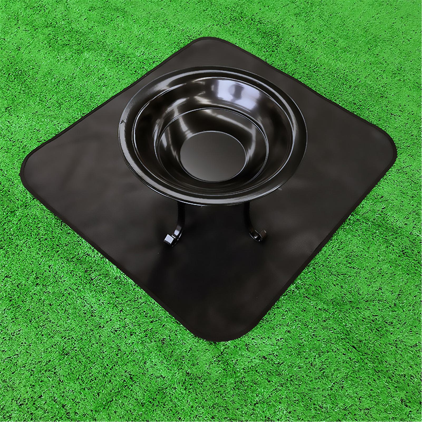 Silicone Fire Pit Mat Protects The Floor Fireplace Brazier Fire Blanket ...