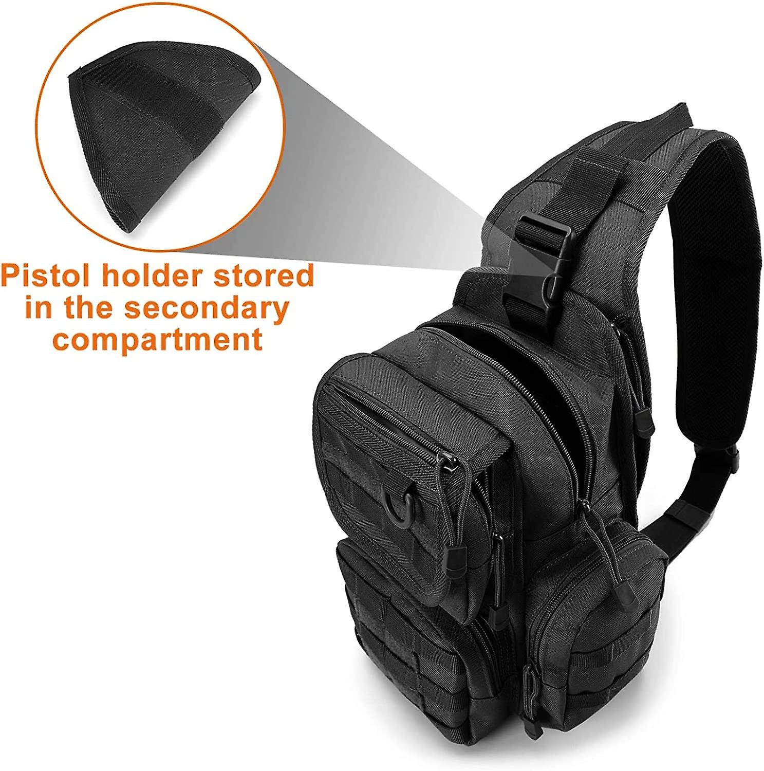 Outdoor Tactical Sling Backpack Military Sport Daypack Assault Small ...