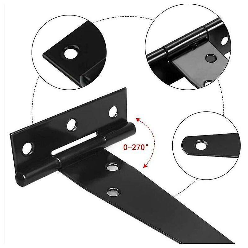 Furniture Hinge, 6 Pieces of Heavy Duty Door Hinges, 6 Inch, Stainless ...