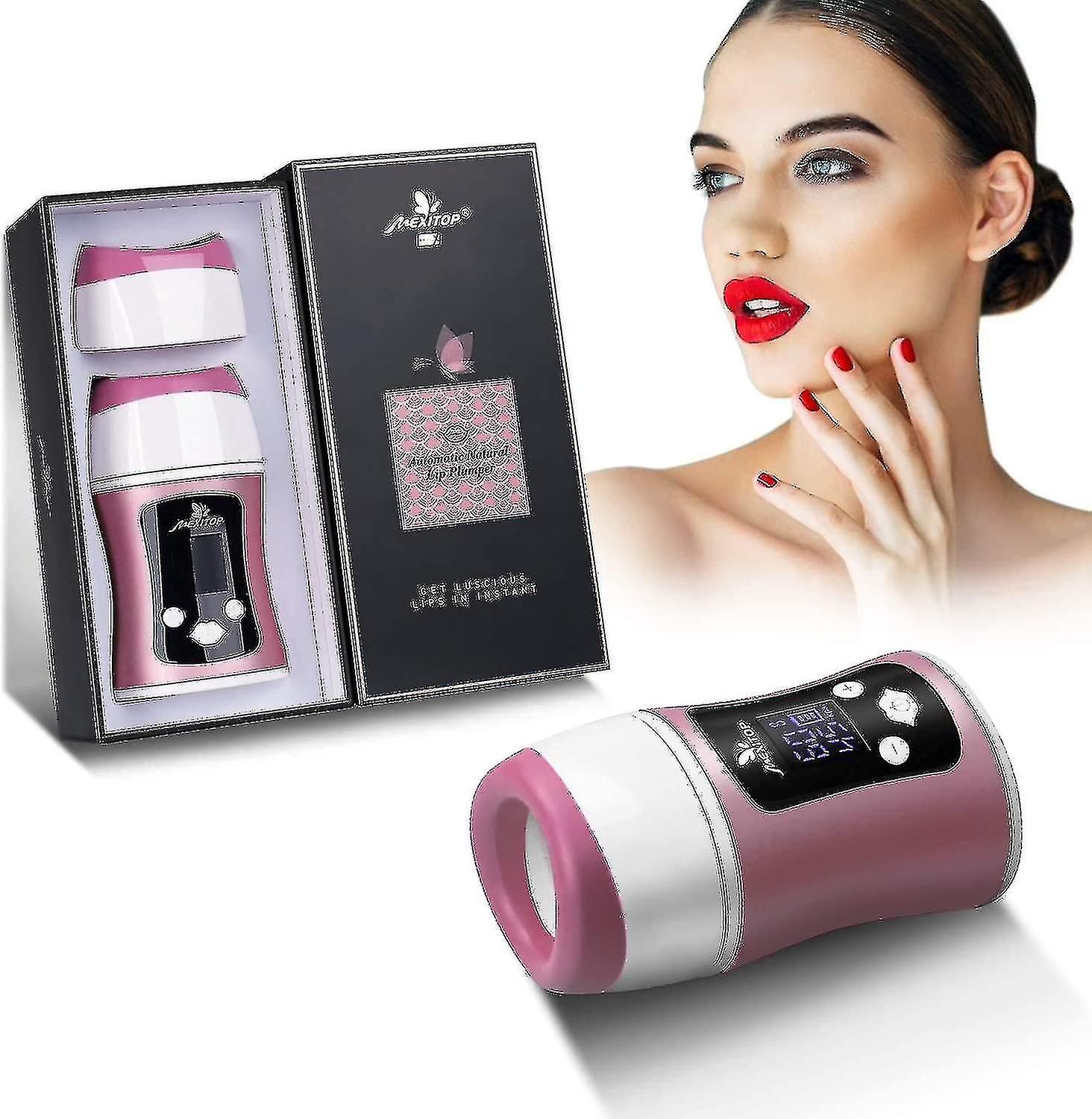 Upgraded Automatic Lip Plumper Device Smart Control Digital Display Usb ...