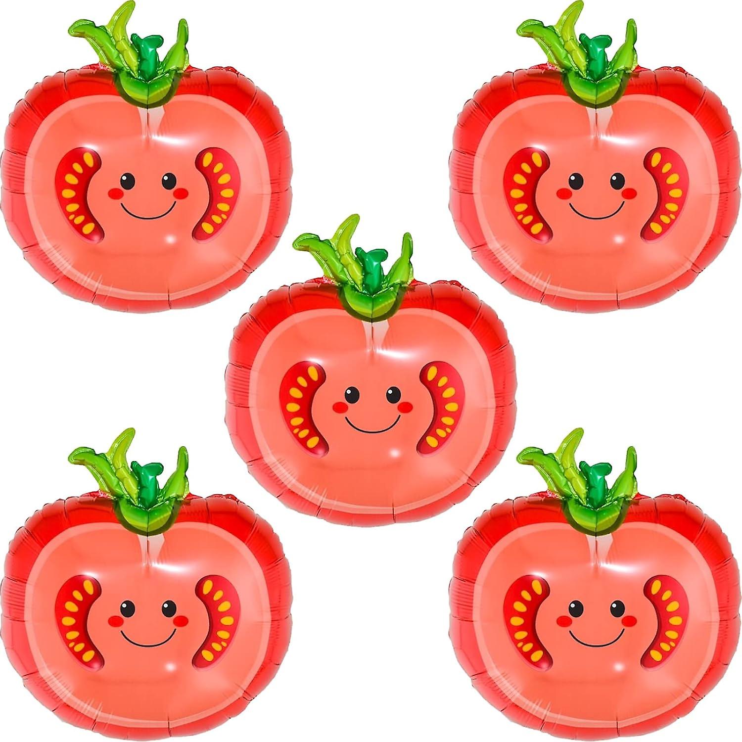 Tomato Balloons Vegetables Balloons Veggie Themed Party Decorations ...