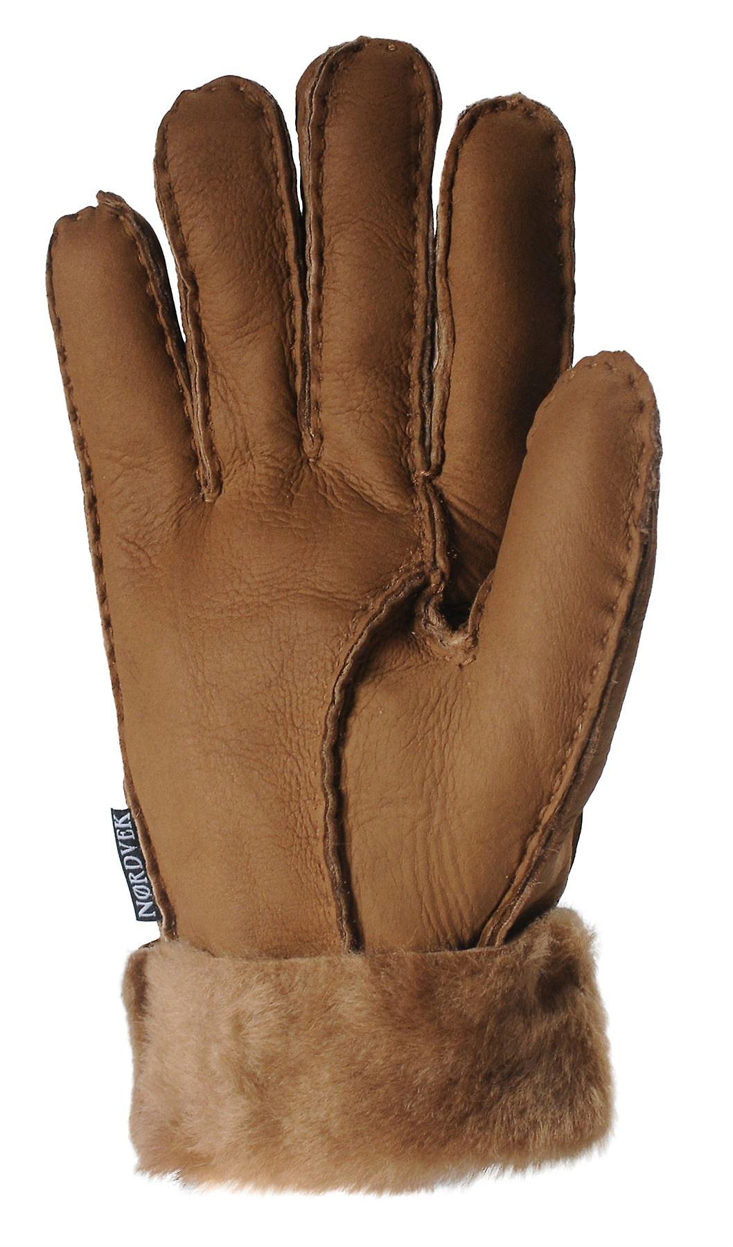 Gants Nordvek Womens Sheepskin - Repli sur le brassard - Suede 301-100 ...