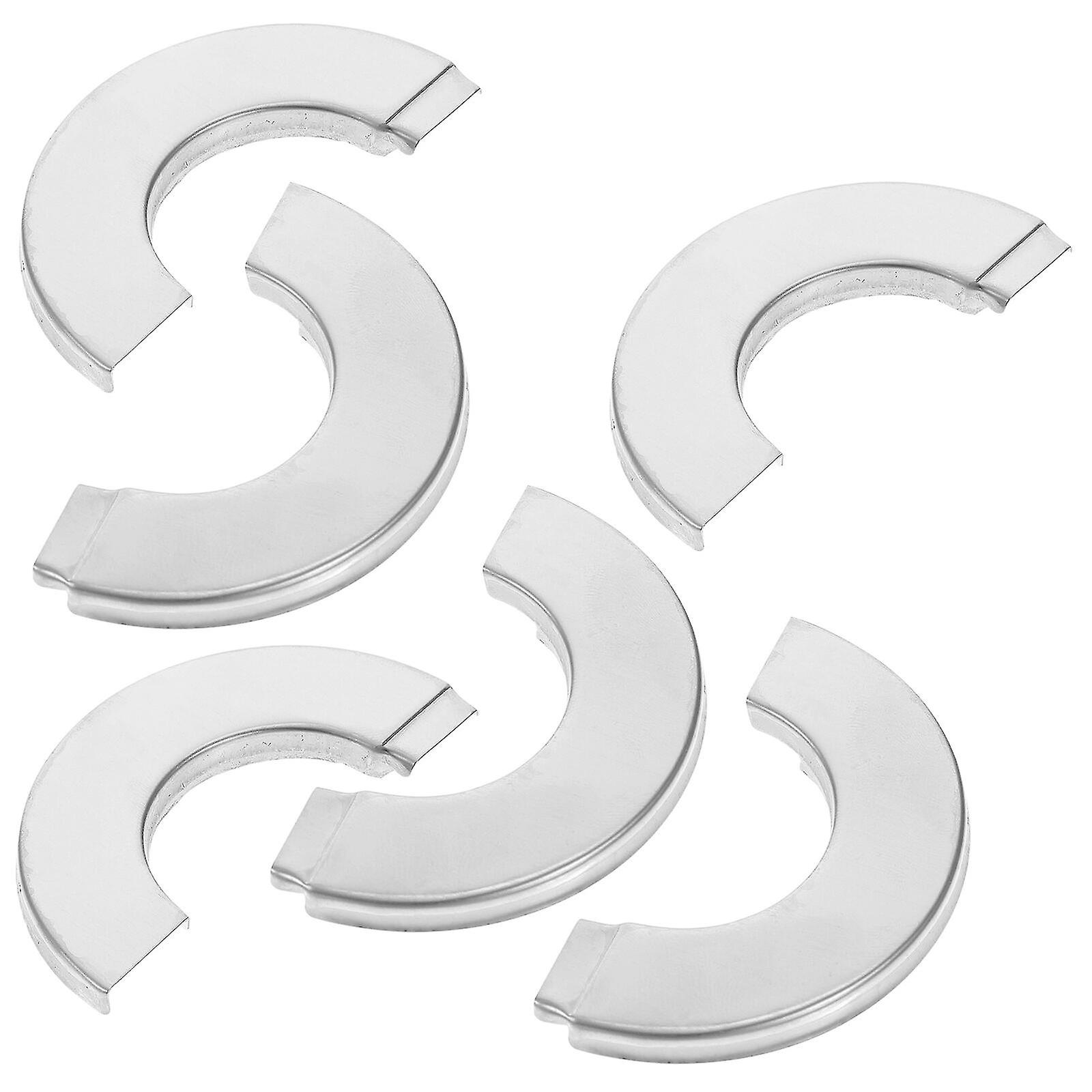 3pcs Escutcheon Plate Split Flange Stainless Steel Plumbing Flange Hole ...