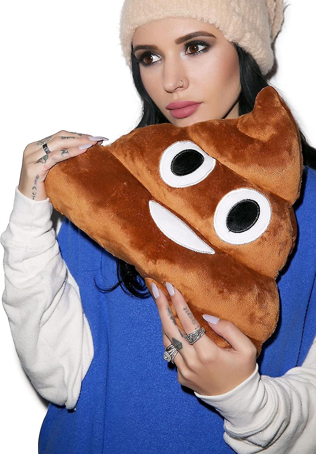 Newway Piao Emoticon Cushion Colorful Smiling Poop Brown Poo Emoticon ...