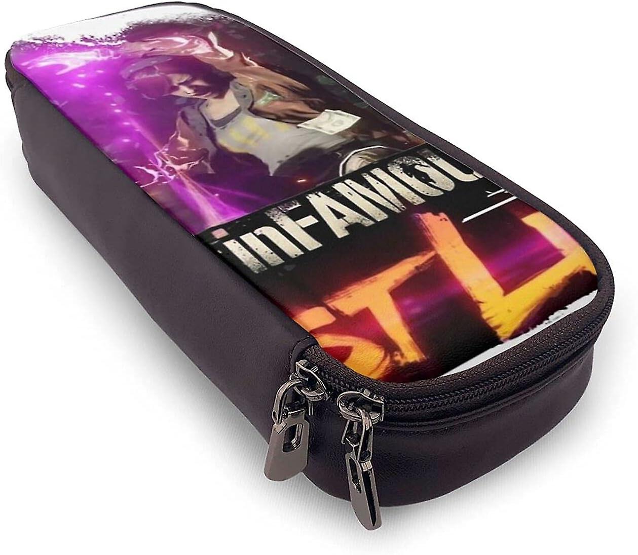 Fortnight Battle Royal Big Capacity Pen Case Leather Pencil Case ...