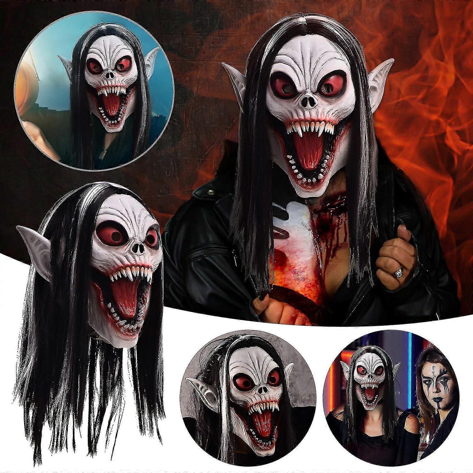 Halloween Decorations Halloween Horror Hood Mask Halloween Horror ...