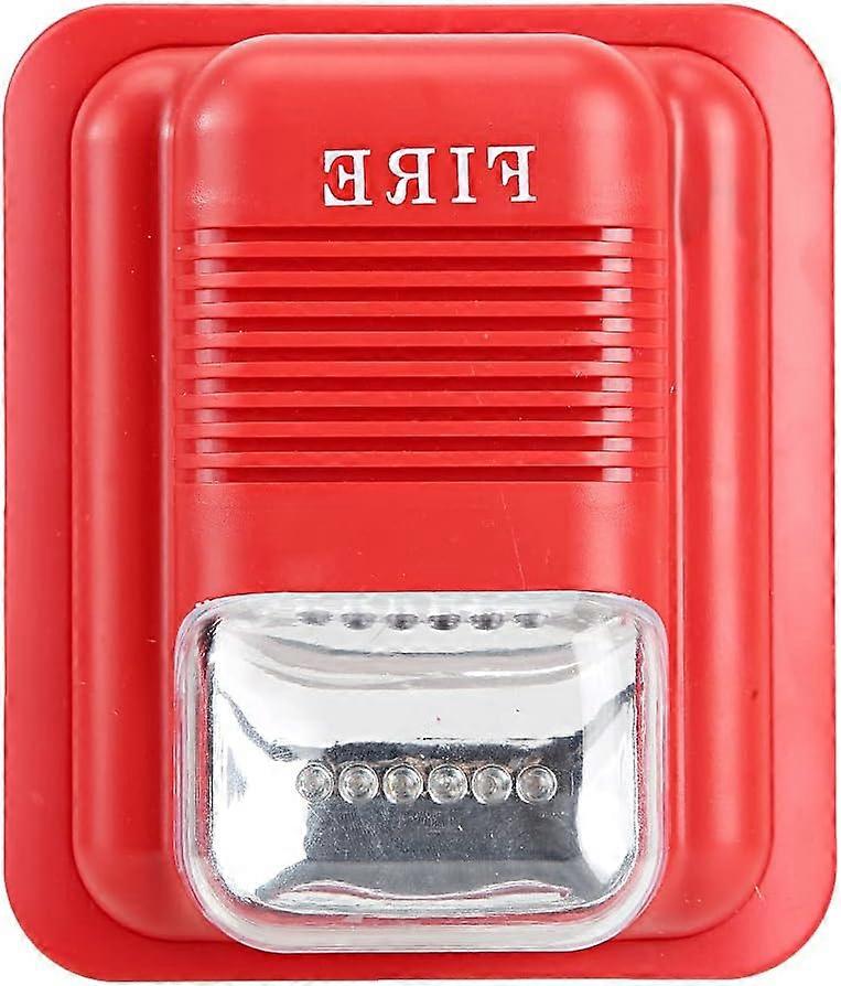 Sound and Light Fire Alarm Fire Alarm Fire Alarm Protection Strobe ...
