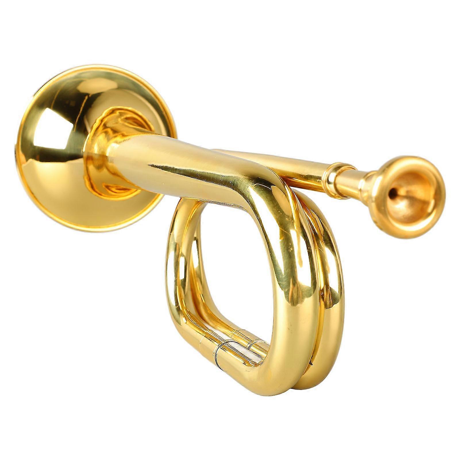 Military Style Trumpet C Key Brass Easy To Play Trumpet With Mouthpiece ...