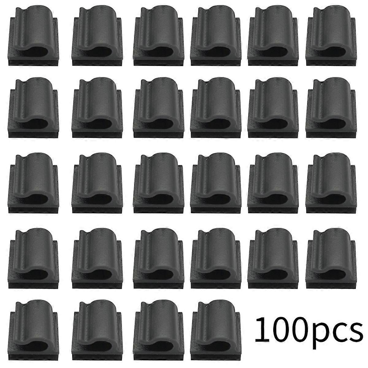100PCS Solar Photovoltaic Panel Wire Clips Intersect PV Cable Clamp for ...