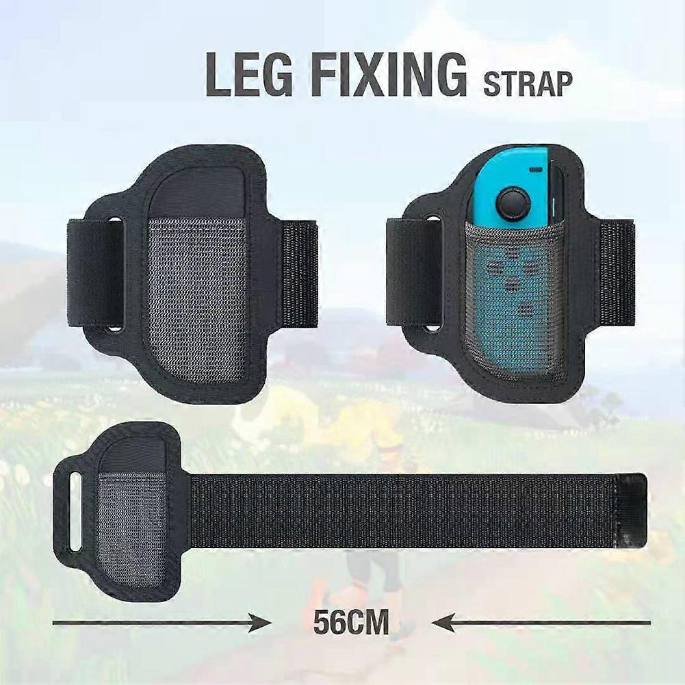 For Switch Leg Straps Ring Fit Adventure Leg Adjustable Elastic Sports ...