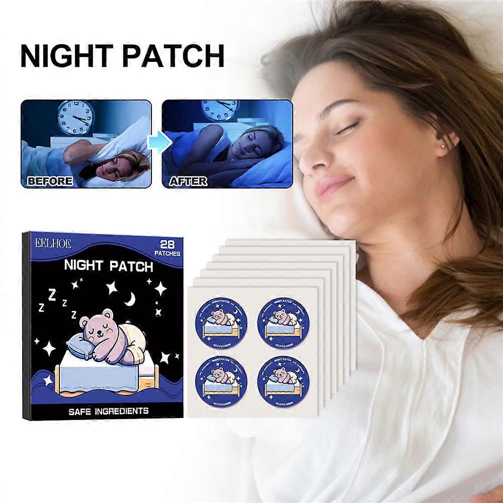 Sleep Aid Patch Improve Sleep Quality Sticker Relieve Anxiety Stress Relax Brain | Fruugo UK
