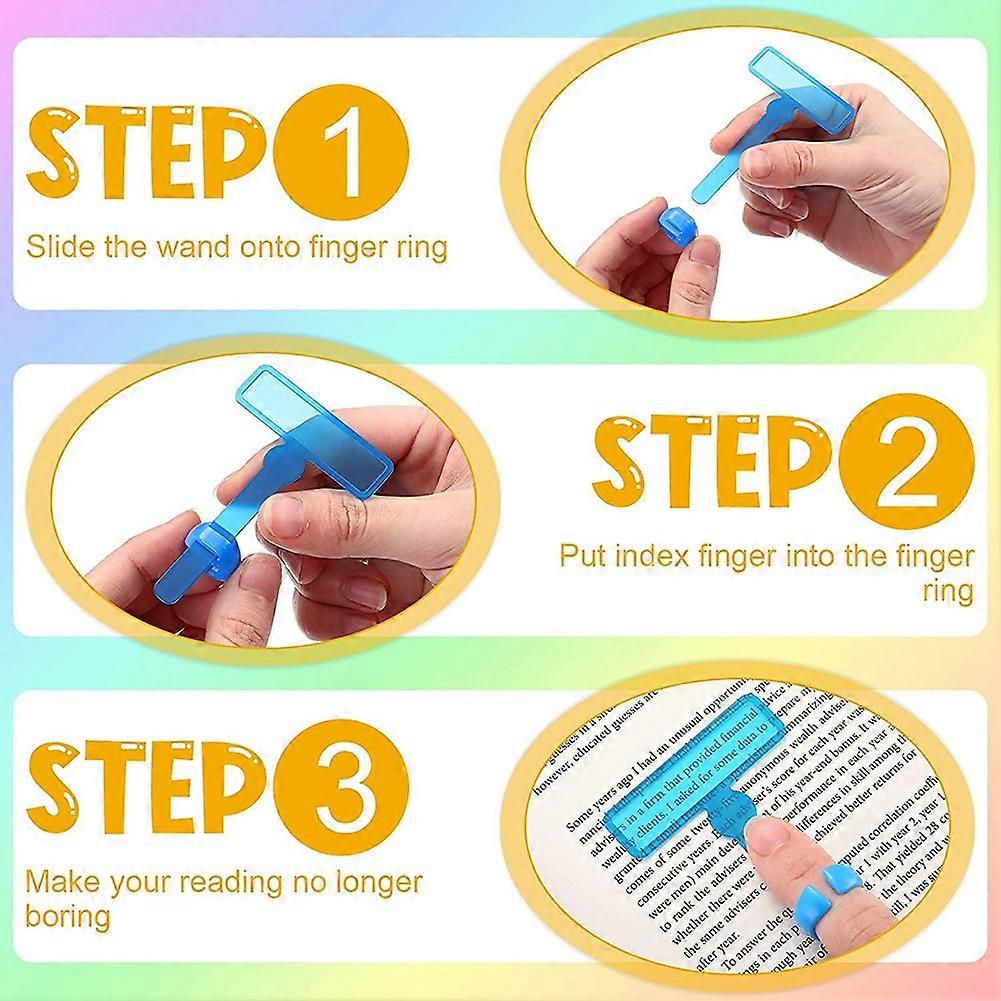 26 Pieces Guided Reading Strips Dyslexia Tools Highlighter Bookmark ...