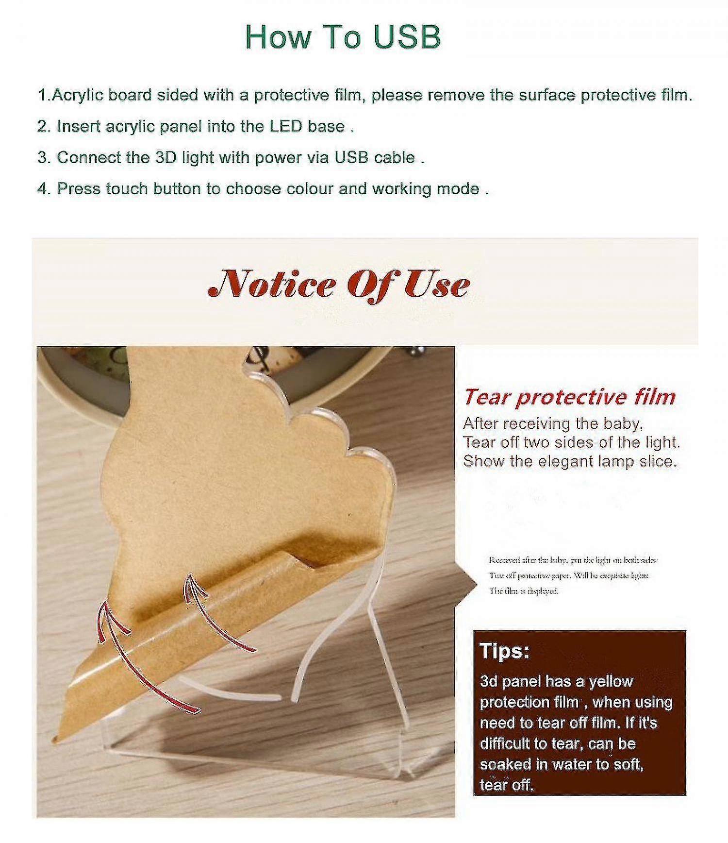 Stranger Things Night Light 3d Led Illusion Lamp With 16 Color Remote ...