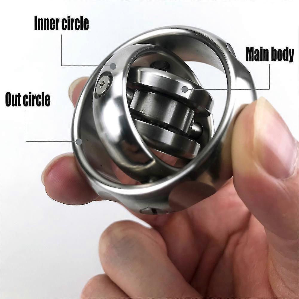 Mechforce Edc Gyro Spinner Upgraded 3d Gyro Fidget Spiner Metal ...