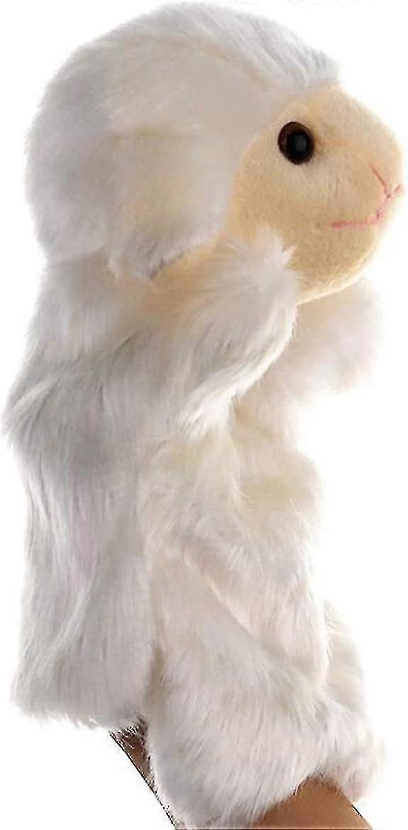 Sheep Hand Puppets Plush Animal Toys For Imaginative Pretend Play ...
