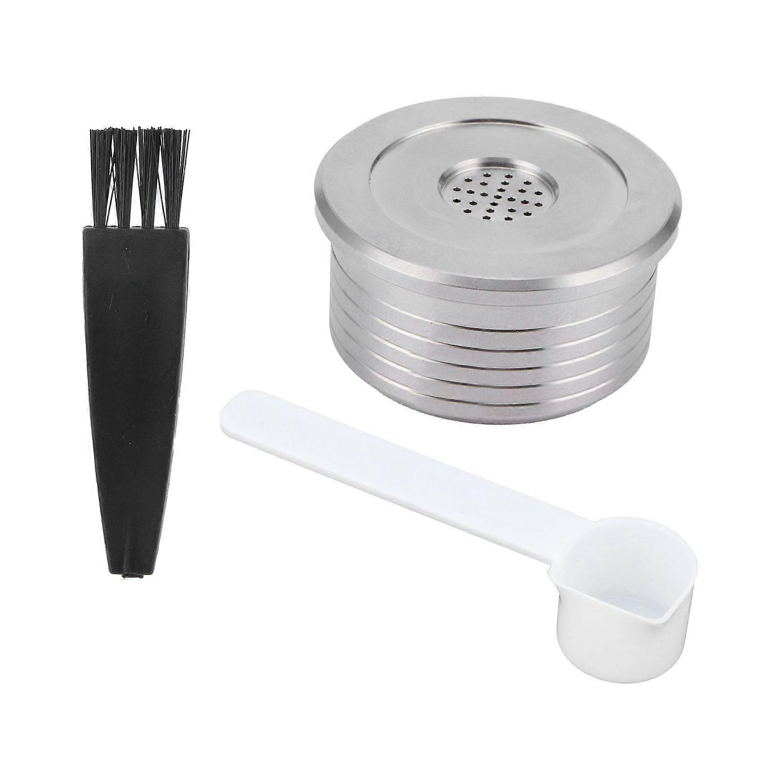 Reusable Coffee Capsule with Spoon Brush Fit for DELTA Q NDIQ7323 ...