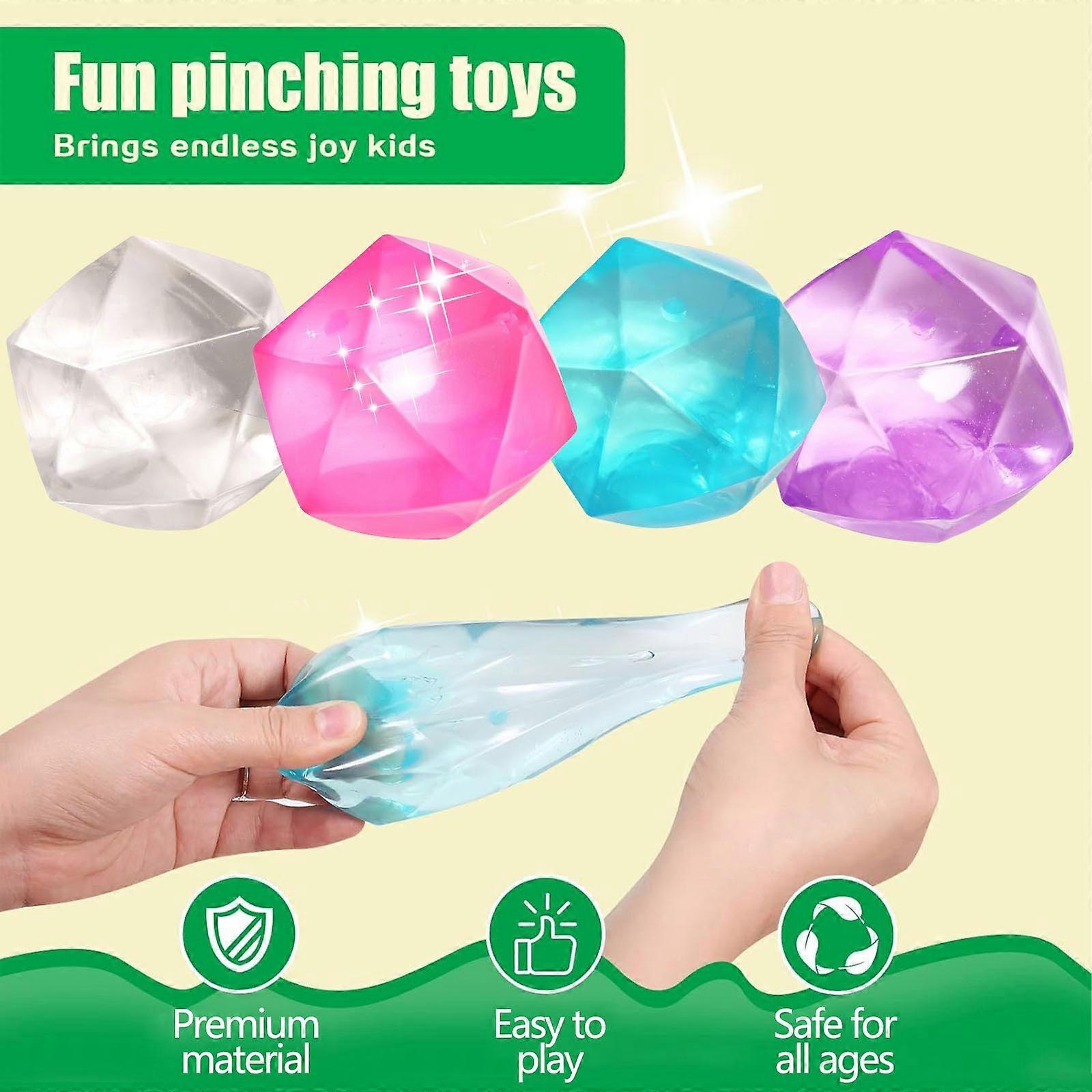 Random Color Fidget Toys Stress Masonry Ice Stress BallsMalt Sensory ...