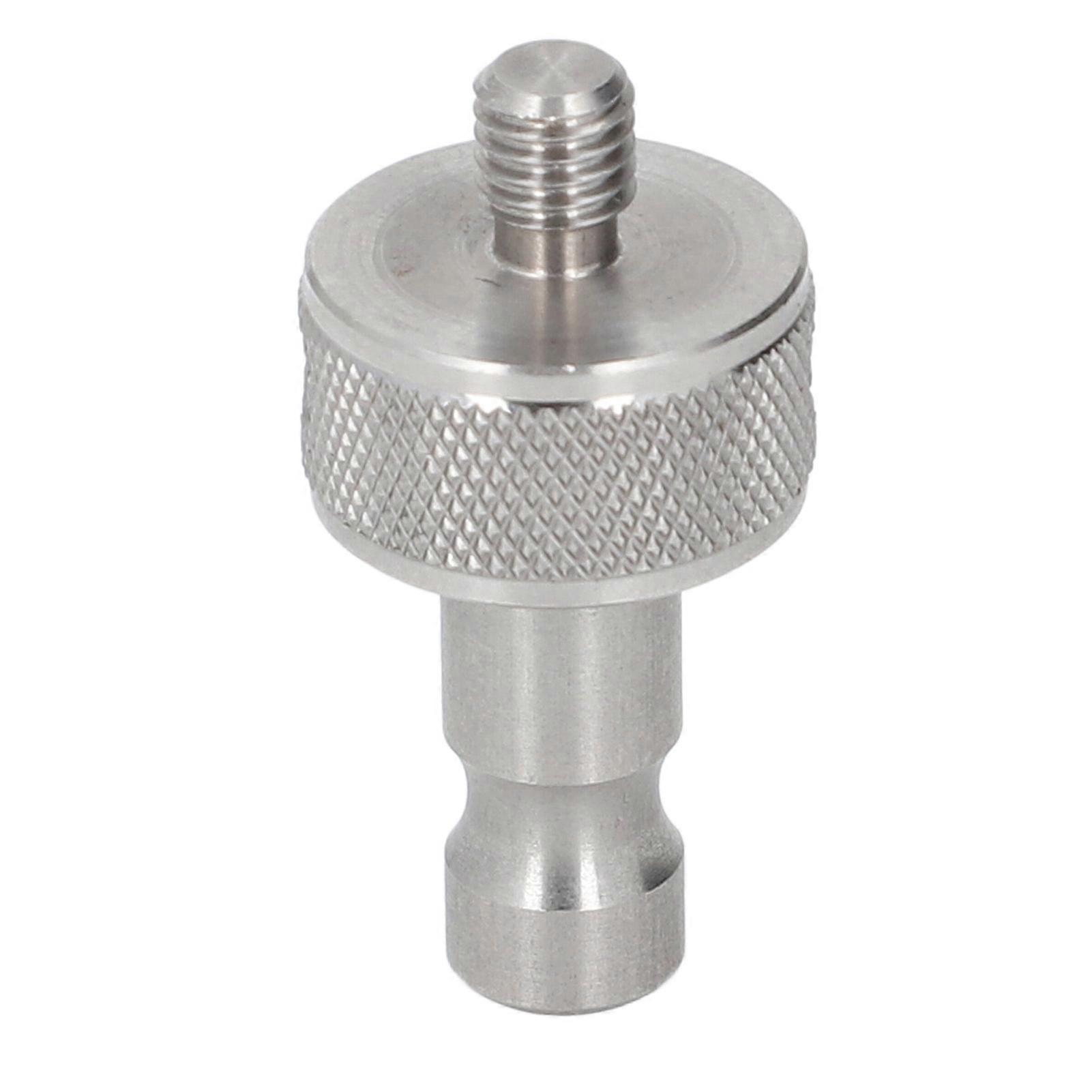 Prism Adapter Knurling Stainless Steel M8 Thread Survey Pole Adapter ...