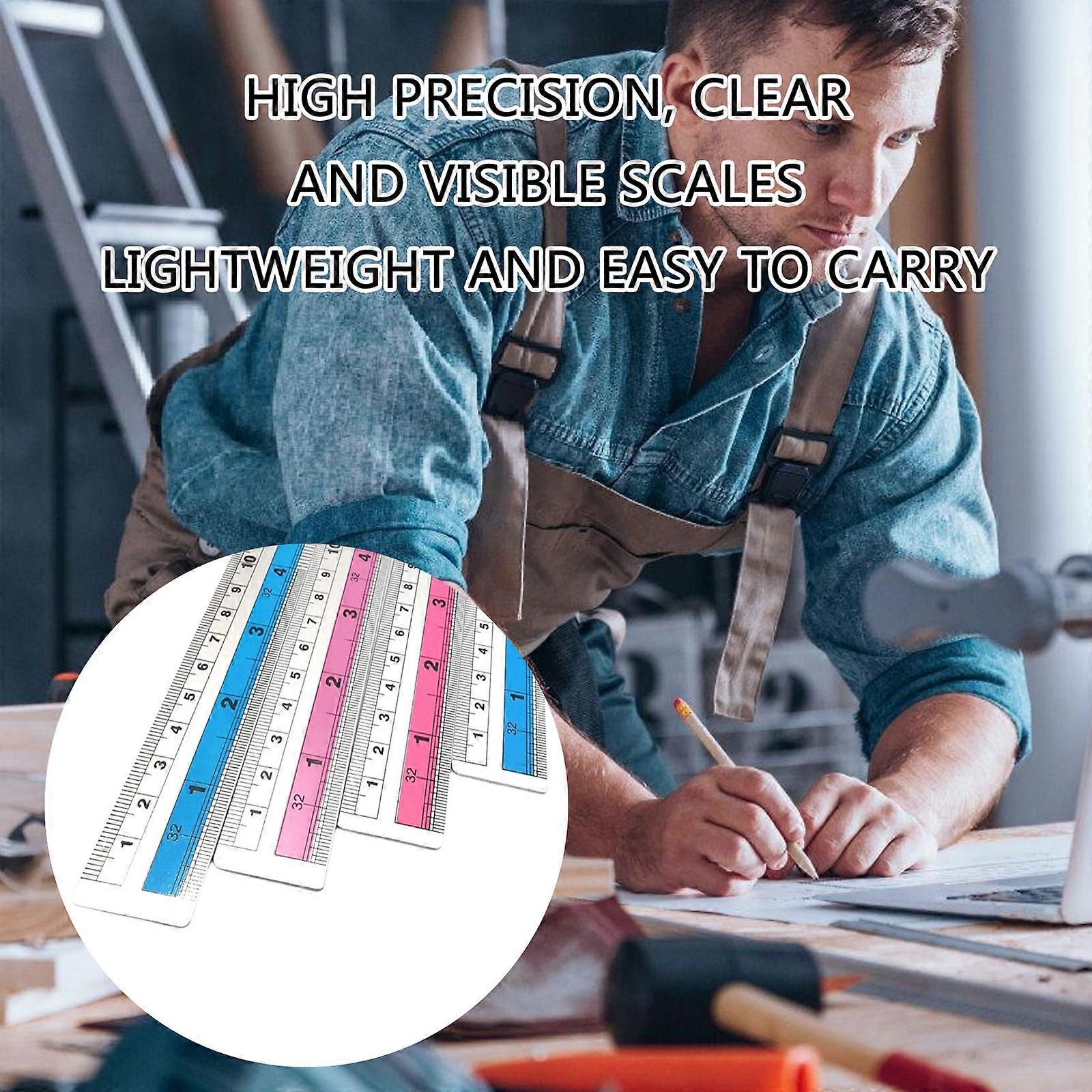 Professional Metal Straight Edges Ruler for Precise Work, Imperials ...