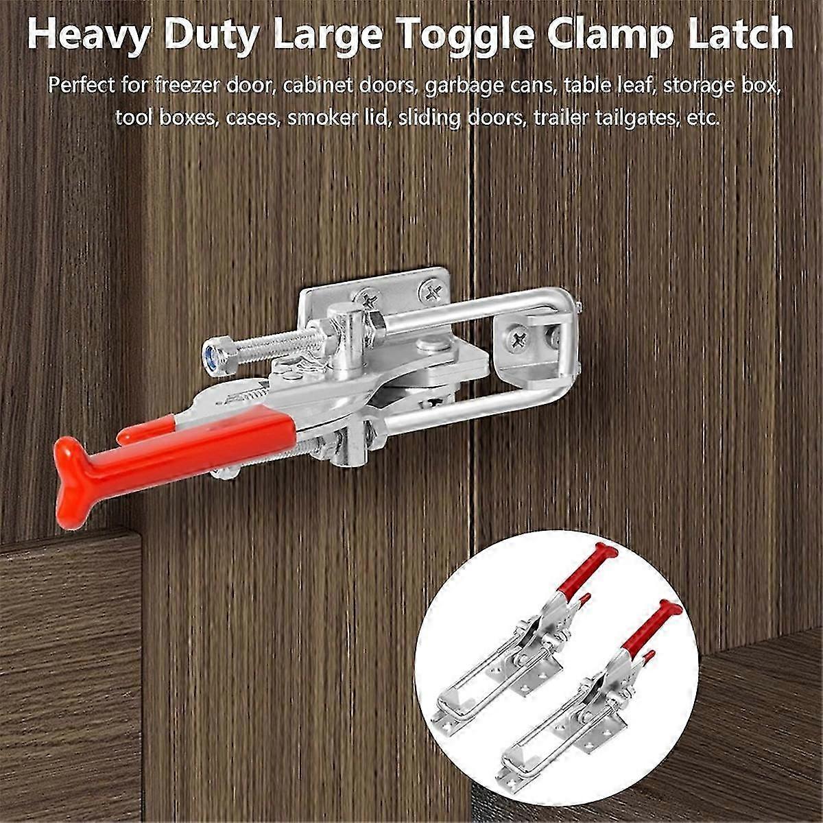 2 Pack Toggle Latch Clamp, Heavy Duty Latches, 2000Lbs Holding Capacity ...