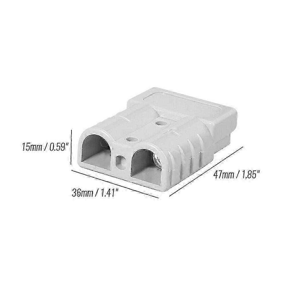 10Pcs for Anderson Style Plug Connectors DC Power Tool 50A 12-24V 6AWG ...